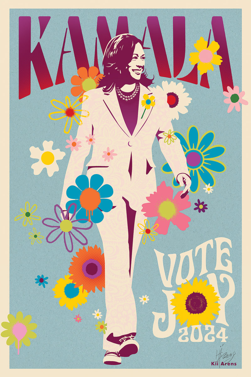 KAMALA - VOTE JOY – Kii Arens Art