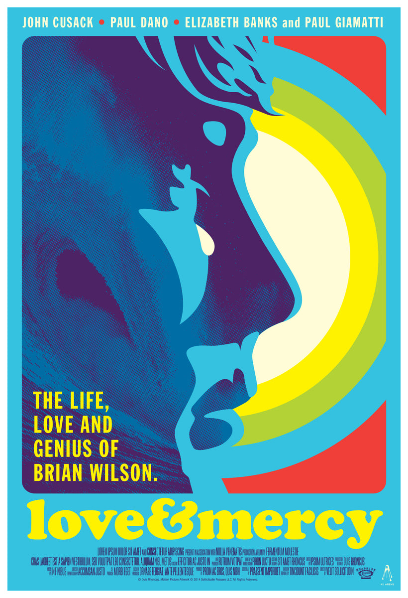 BRIAN WILSON LOVE AND MERCY – Kii Arens Art