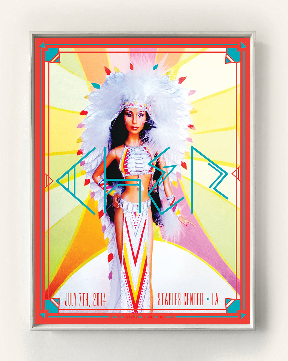CHER - LOS ANGELES, CA 2014 – Kii Arens Art