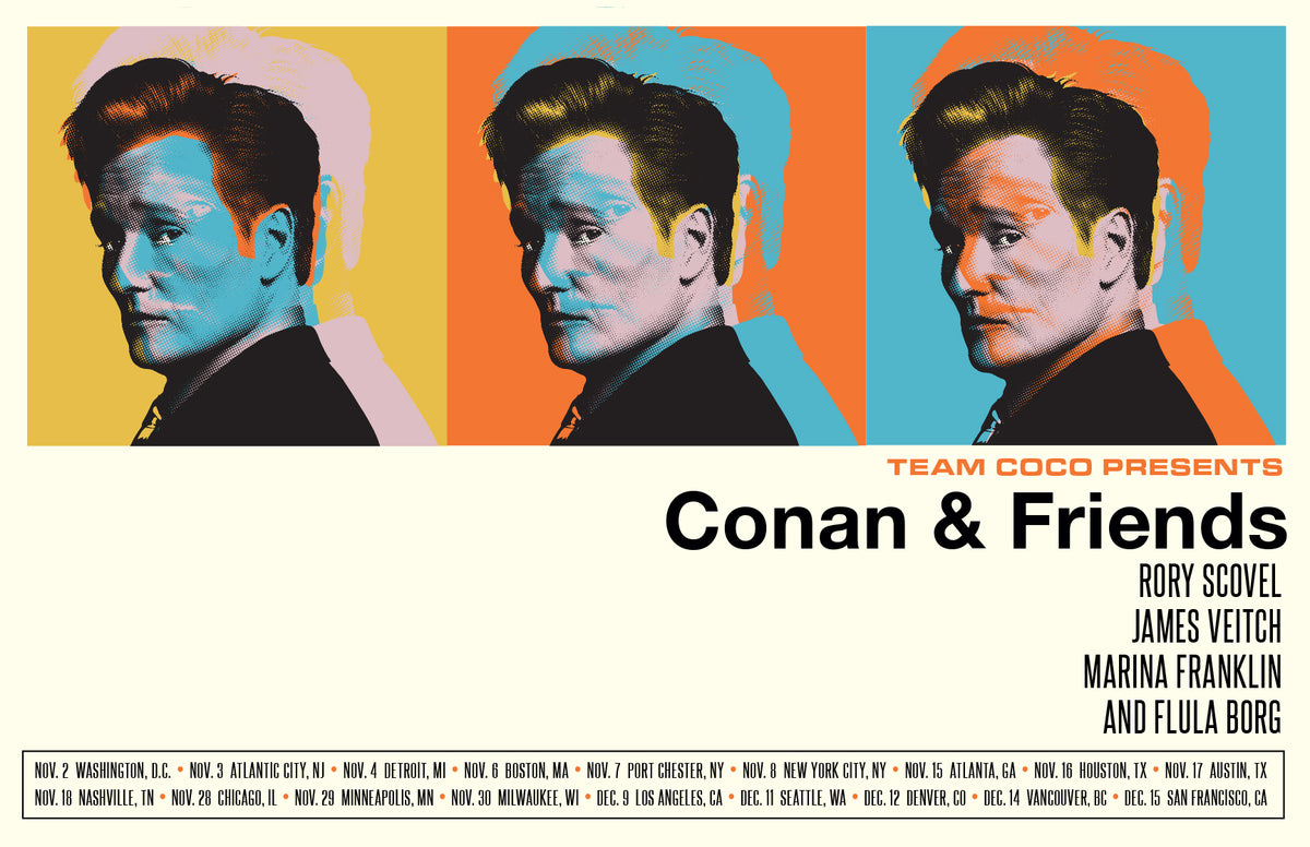 Conan Triplets - Conan and Friends Tour 2018 – Kii Arens Art