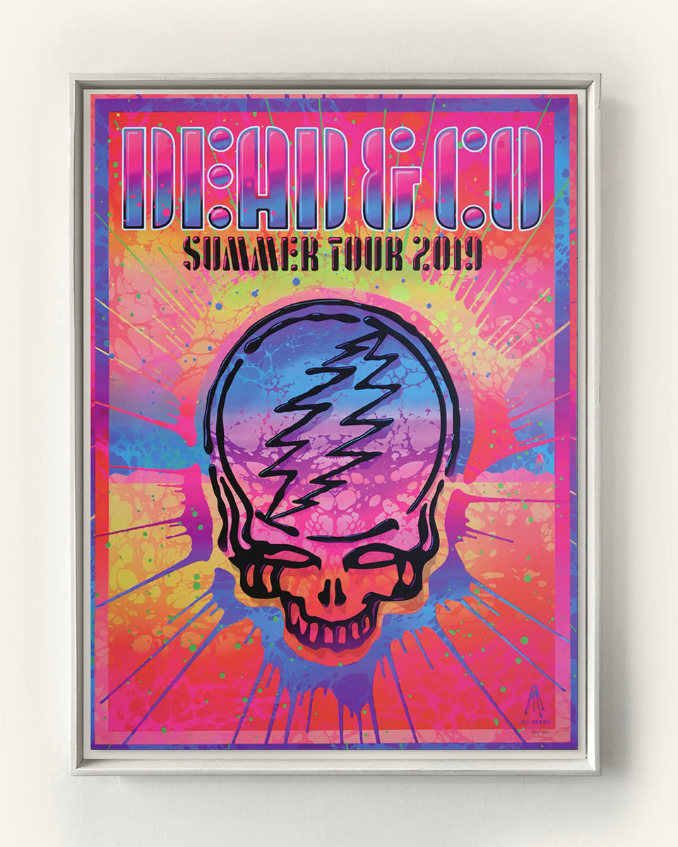 DEAD & CO TOUR PRINT 2019 – Kii Arens Art