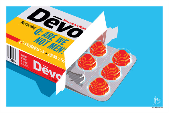 DEVO - NEW YORK CITY, NY 2009 – Kii Arens Art