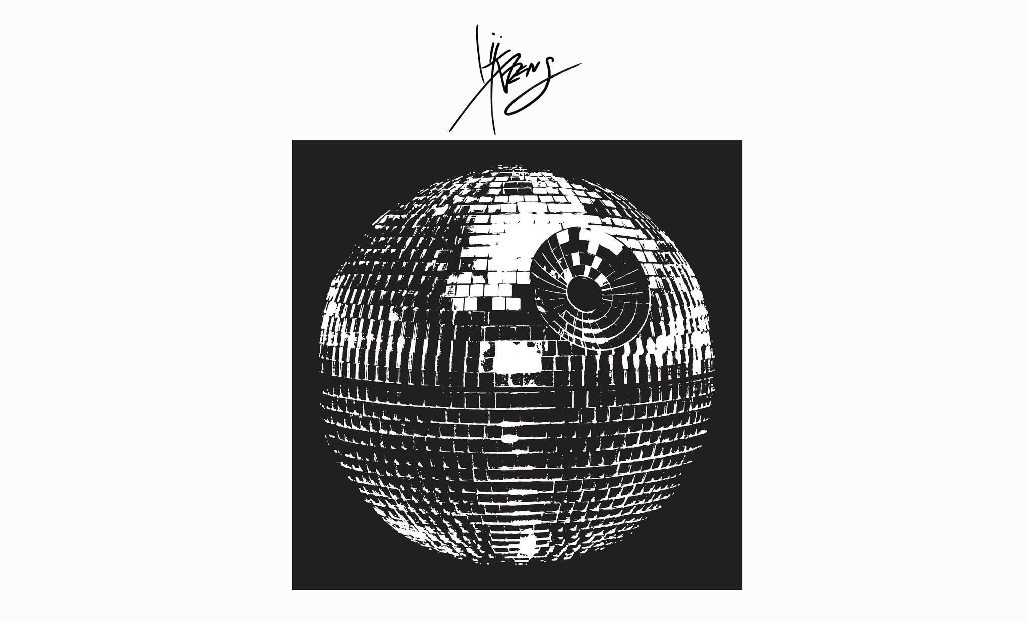 Diamond Dust Disco Death Star – Kii Arens Art