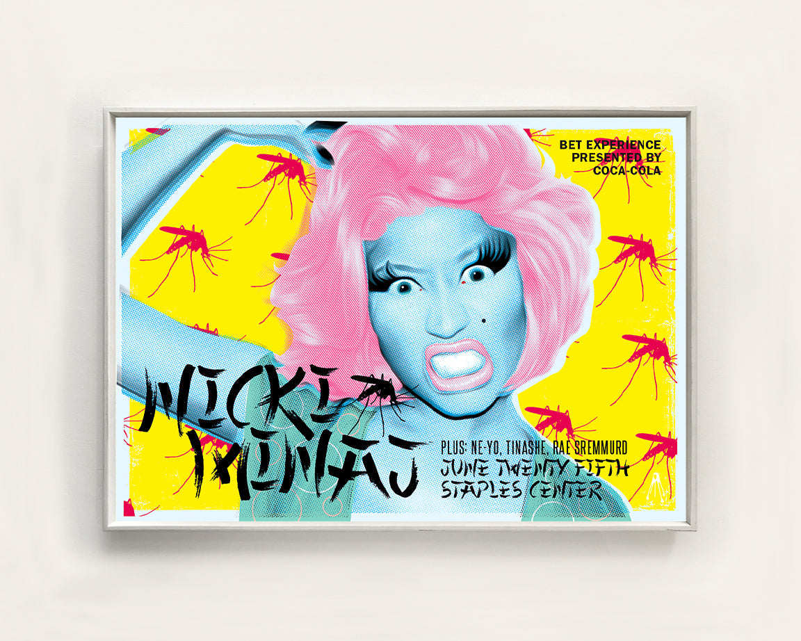 Nicki Minaj - Staples Center 2014 – Kii Arens Art