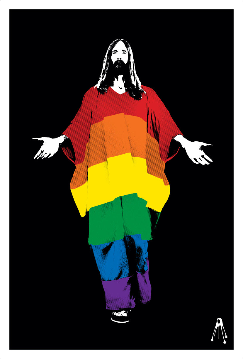 RAINBOW JESUS - LOS ANGELES, CA 2012 – Kii Arens Art