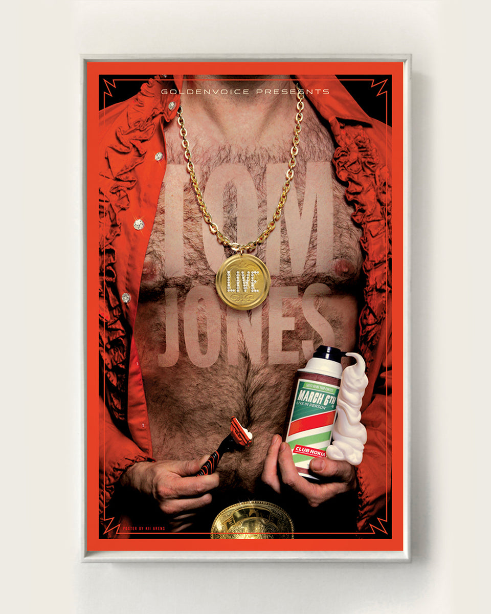 TOM JONES - LOS ANGELES, CA 2010 – Kii Arens Art