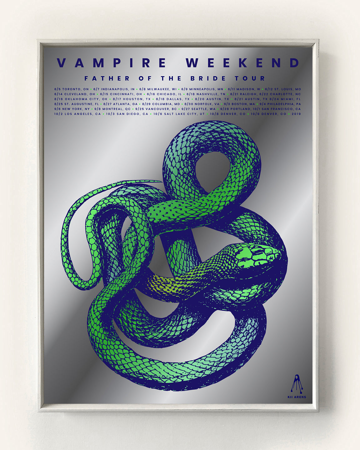 VAMPIRE WEEKEND - FATHER OF THE BRIDE TOUR – Kii Arens Art
